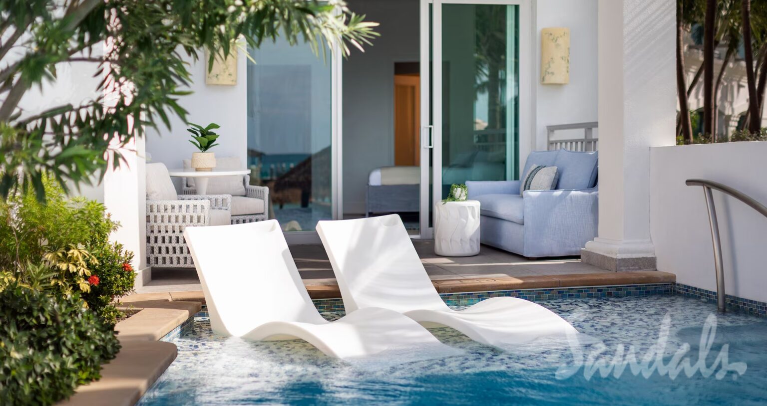 East Bay Beachfront Swim-up Butler Suite - Always All-Inclusive